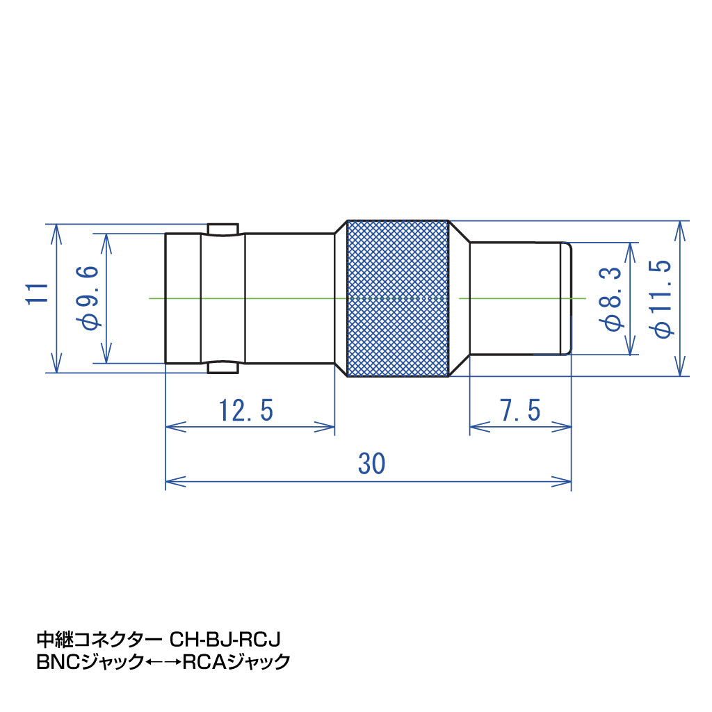 【CH-BJ-RCJ】中継コネクター BNCジャック-RCAジャック Telstar(テルスター)【コロナ電業】 – テルスターショップ